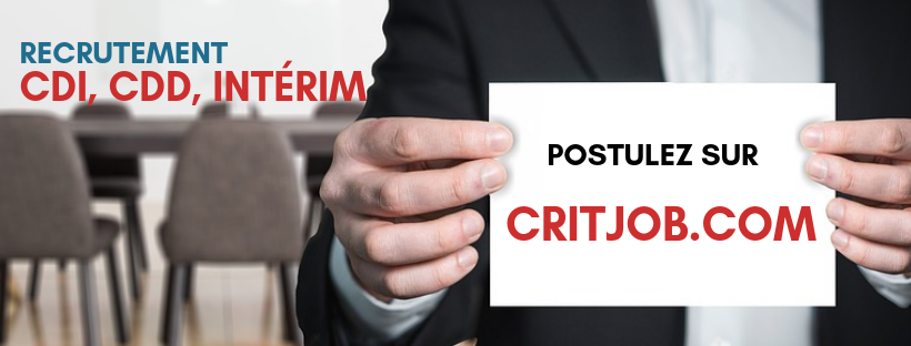 Espace recrutement CRIT | Toutes les offres à pourvoir